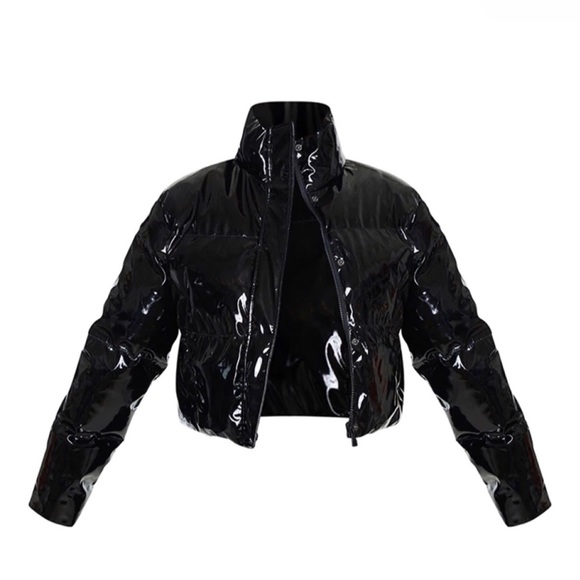 PrettyLittleThing | Jackets & Coats | Shiny Puffer Jacket | Poshmark
